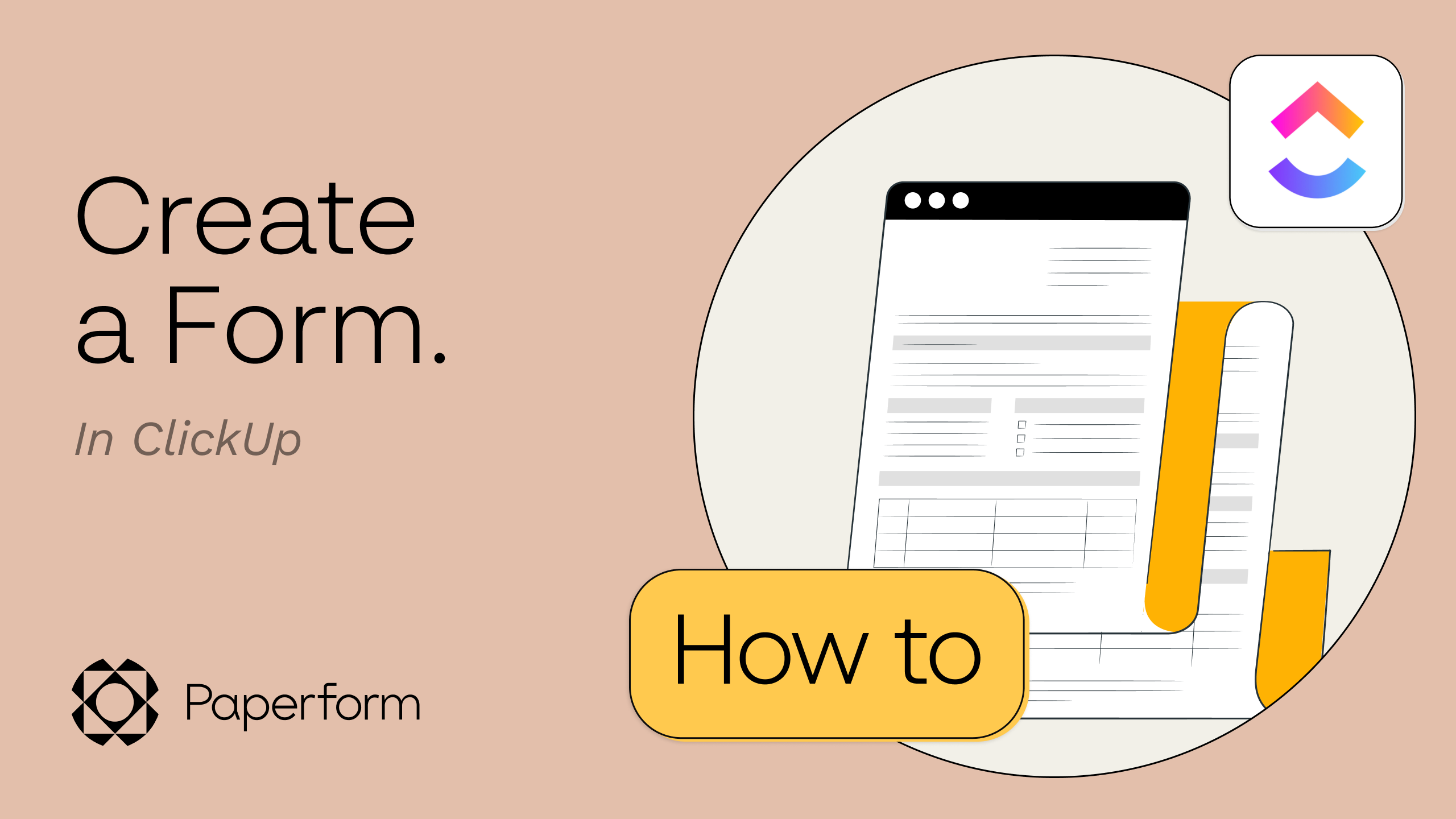 How To Create Forms In ClickUp