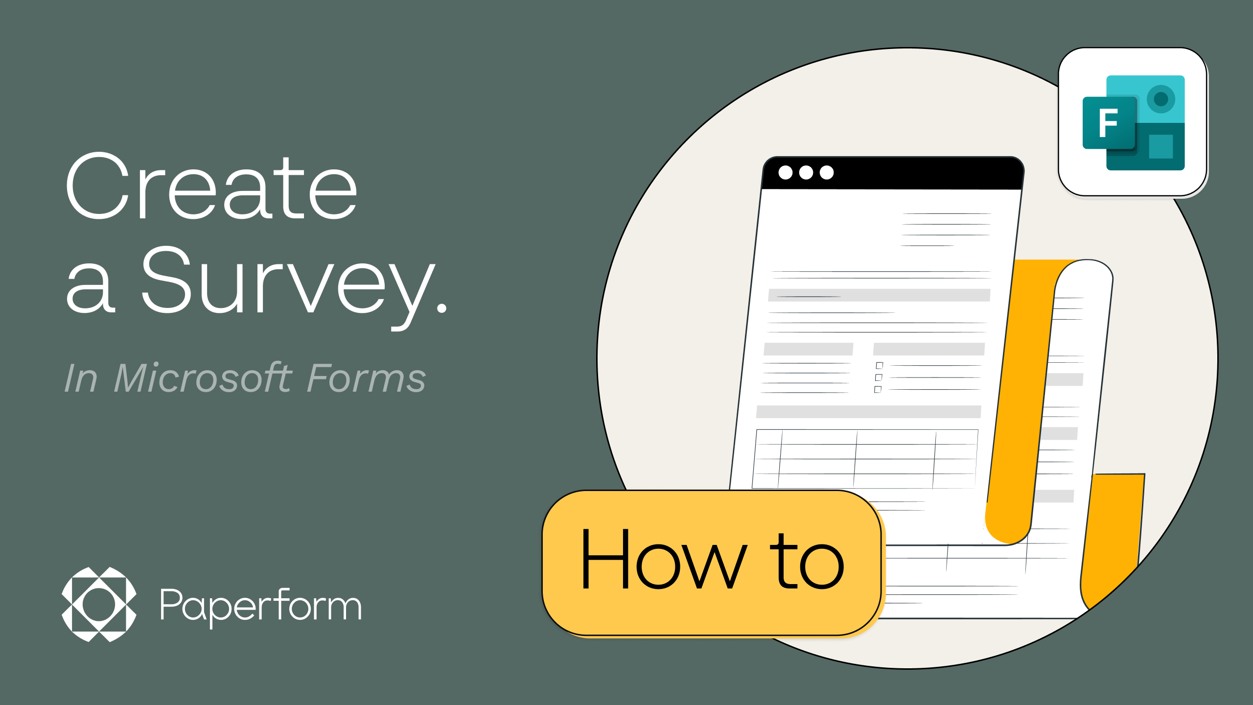 How To Create A Survey In Microsoft Forms