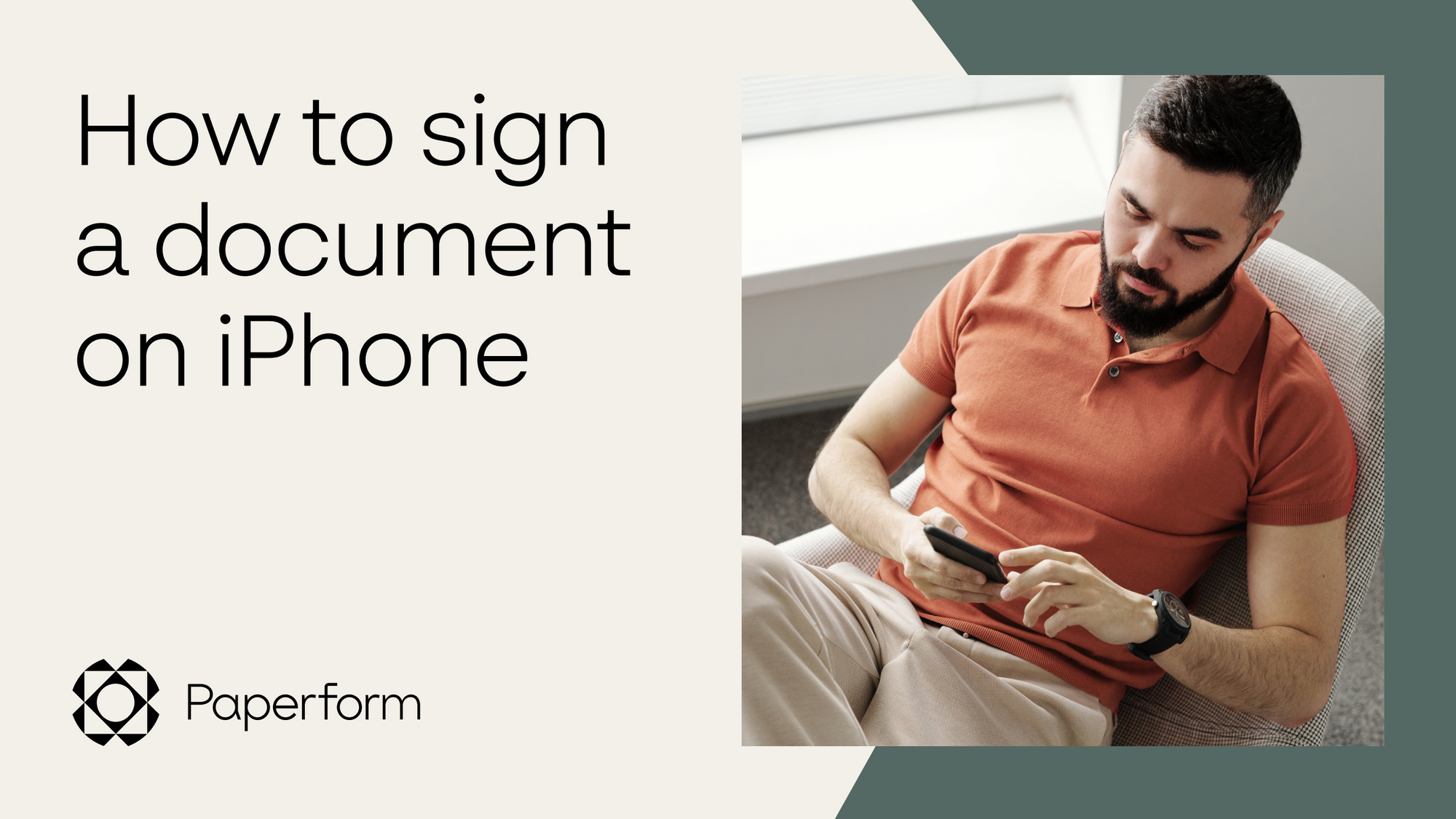 How to sign a document on iPhone (5 easy steps)
