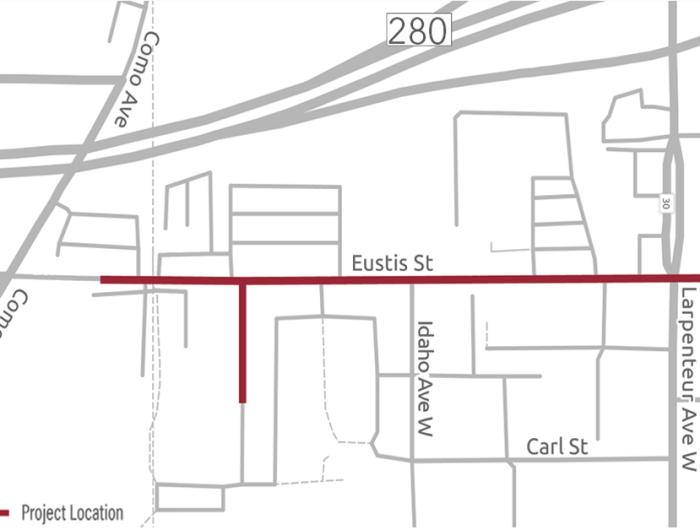 Eustis Street project scheduled for summer 2025 – Park Bugle