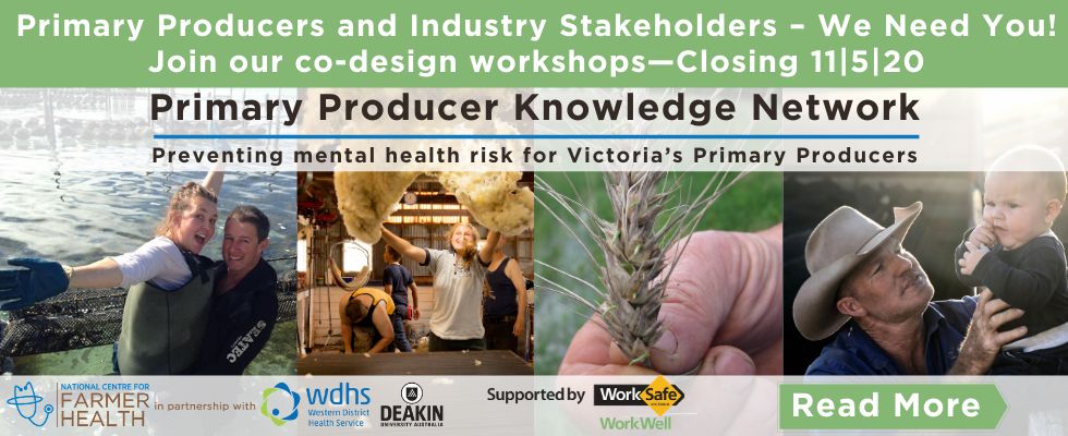 Co-design: primary producers and mental health – Participedia