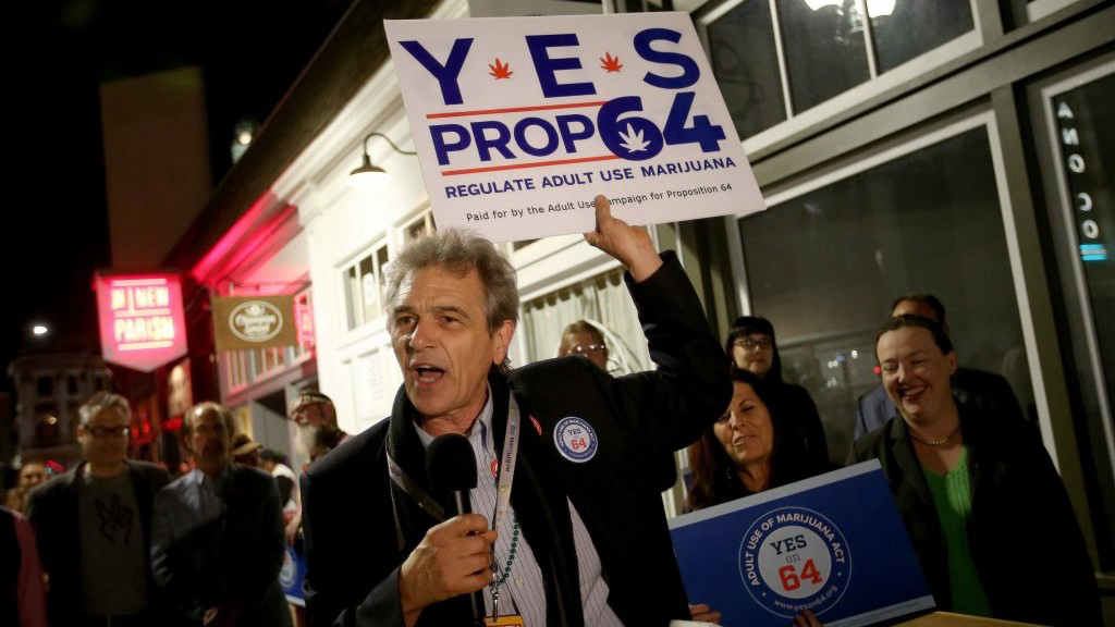 Citizens’ Initiative Referendum in California 2016, Proposition 64 ...