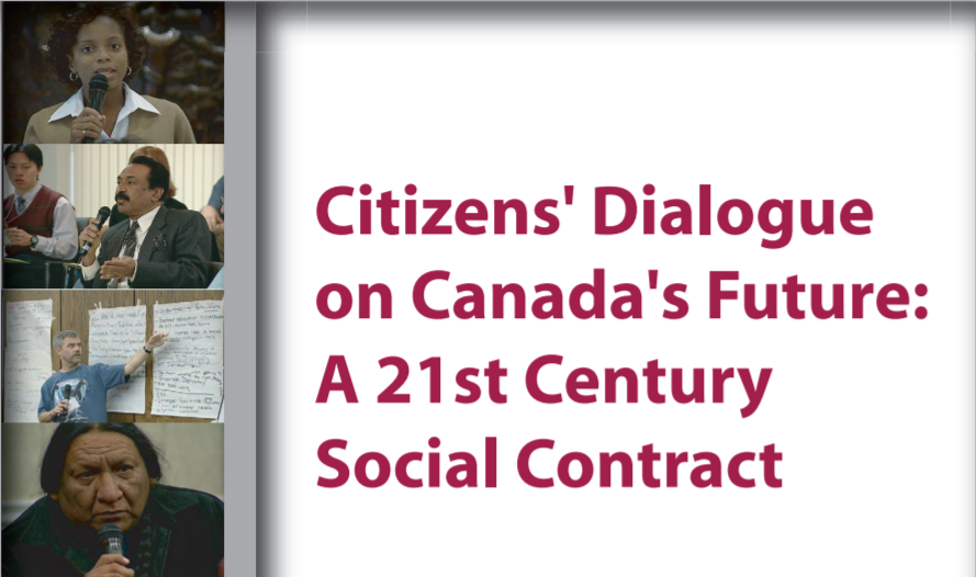 Citizens' Dialogue on Canada’s Future: A 21st Century Social Contract ...