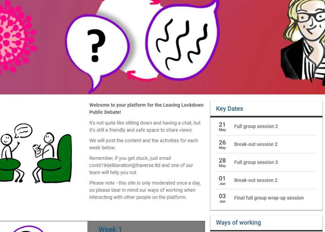 #LockDownDebate: Rapid online deliberation on contact tracing ...