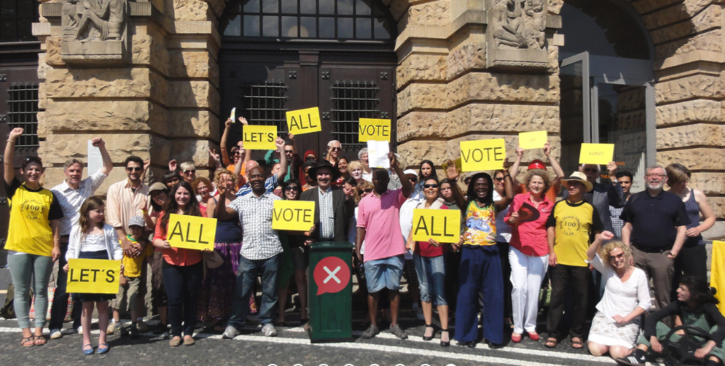 'We Vote' : Voting Rights Campaign in Germany – Participedia