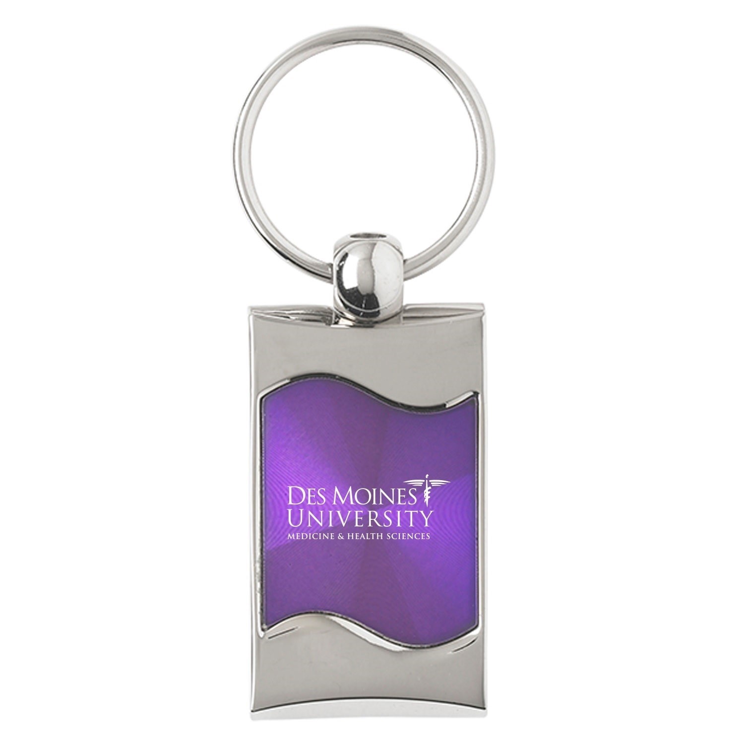 Campus Store : Purple Wave Key Tag