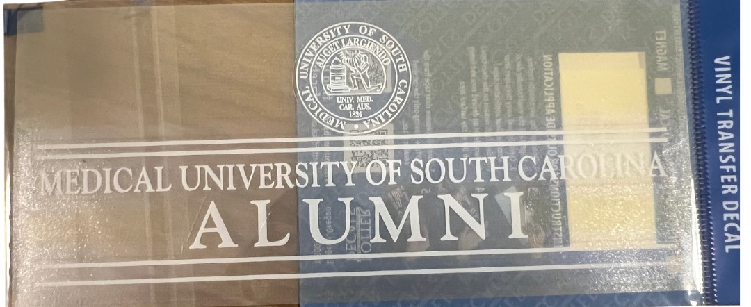 Matthews MUSC Bookstore : OUTSIDE ALUMNI DECAL