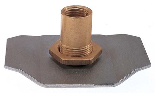 Large Bore Adapter w/Washer & Nut