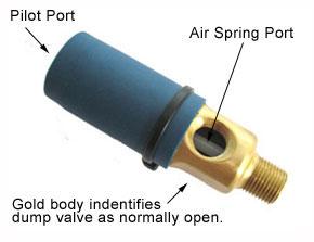 Height Control Valve Dump Valve