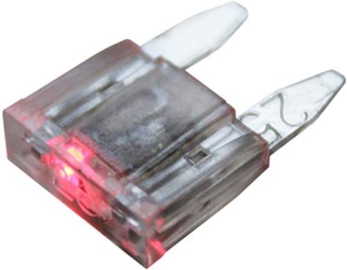 25A Mini Led Blade Fuse Package of 5 Fuses