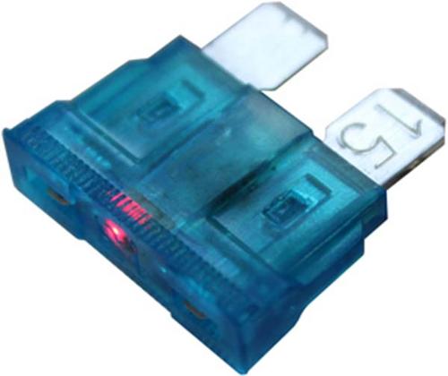 15A Atc Led Blade Fuse Package of 5 Fuses
