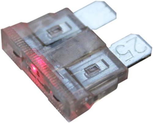 25A Atc Led Blade Fuse Package of 5 Fuses