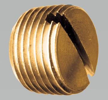 3/8in Slotted Plug