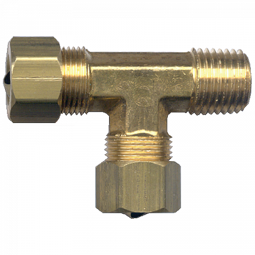 Comp Tee;1/4X1/8 Mptx1/4