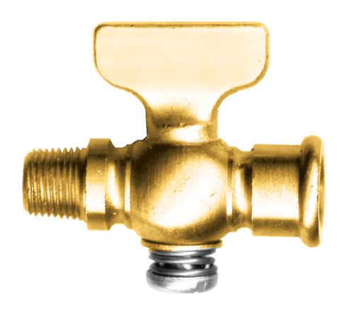 3/8in Mpt \ Fpt Round \ Tee Handle