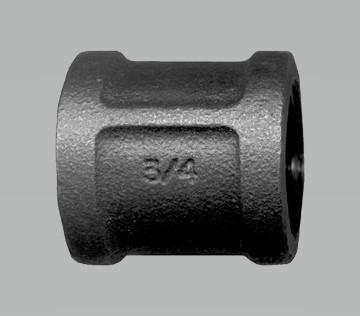Blk Iron Coupler;1/8Fpt