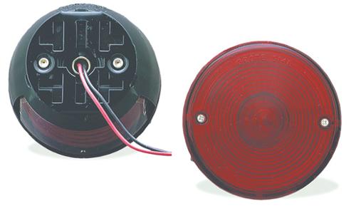 4" Universal Mount Stop Tail Turn Lights, w/ License Window