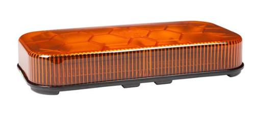 Class I Led Mini Light Bars, Permanent Mount, Amber, 12V/24V