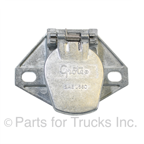 Heavy Duty 7 Pole Sockets, Socket W/ Enclosed Terminals