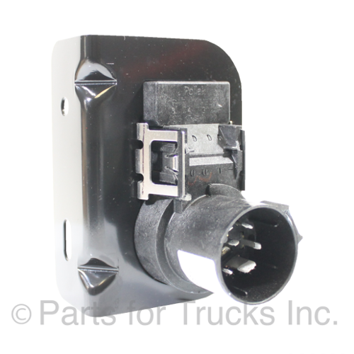 Combination 7 Way & 4 Pole Socket, 4 Pole Flat