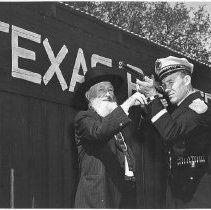 John R. Hughes with Highway Patrol Officer and Rifle - MS 12 Dudlie ...