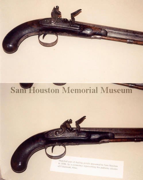 W. Allport marked pistol belonging to Sam Houston - British Militaria ...