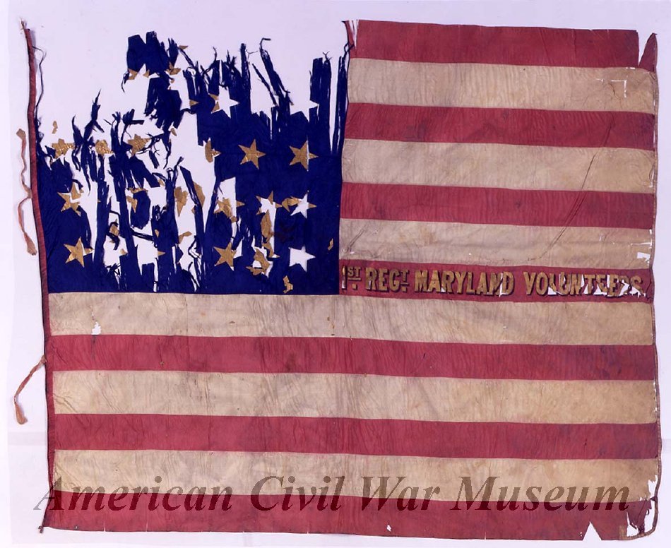 Union Flag During American Civil War