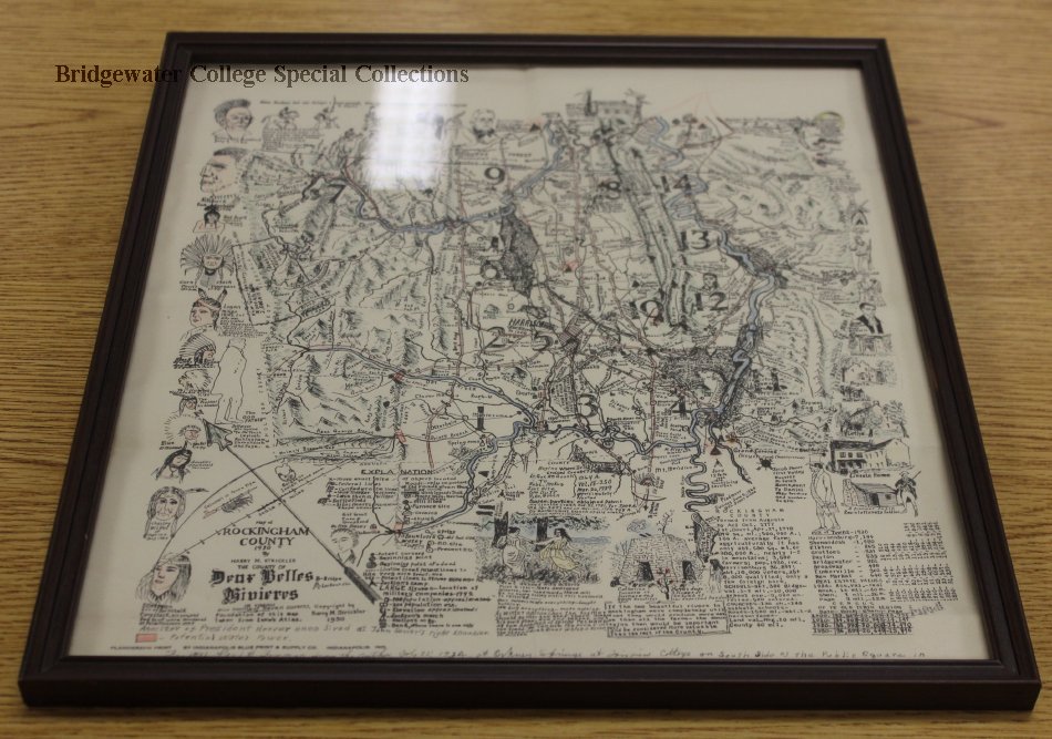 Bridgewater College Va Map