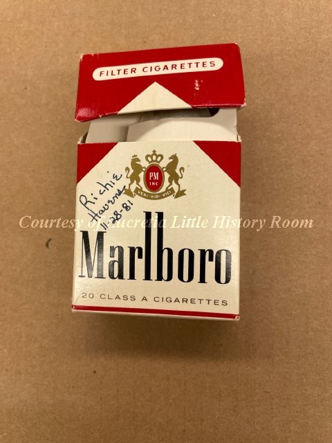 Marlboro Cigarette Box