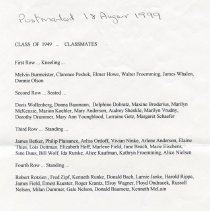 Print, Photographic - HHS Class of 1949 50th Reunion | McLeod County ...