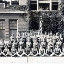 Print, Photographic - HHS boys and girls gymnastics class, September ...