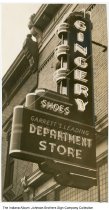 Sign for Gingery Shoes, Garrett, Indiana, circa 1945 - ia-0184-0004 ...