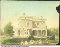 Eakins family at home at 2418 East Gings Road, Rushville, Indiana ...