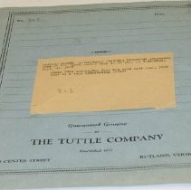 Documents | Bennington Museum