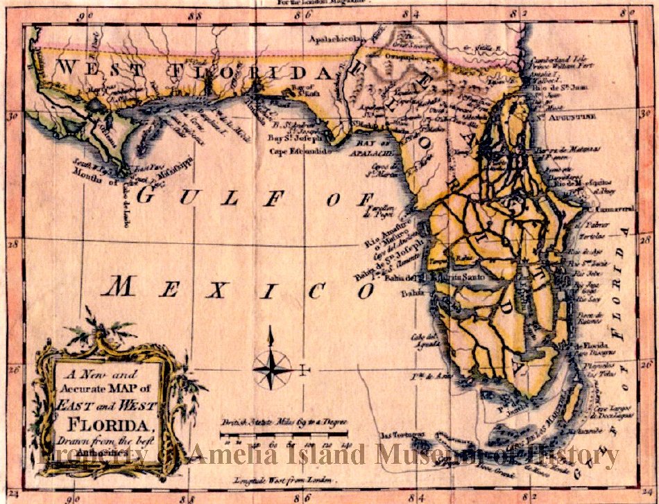 Map Of Florida Georgia East