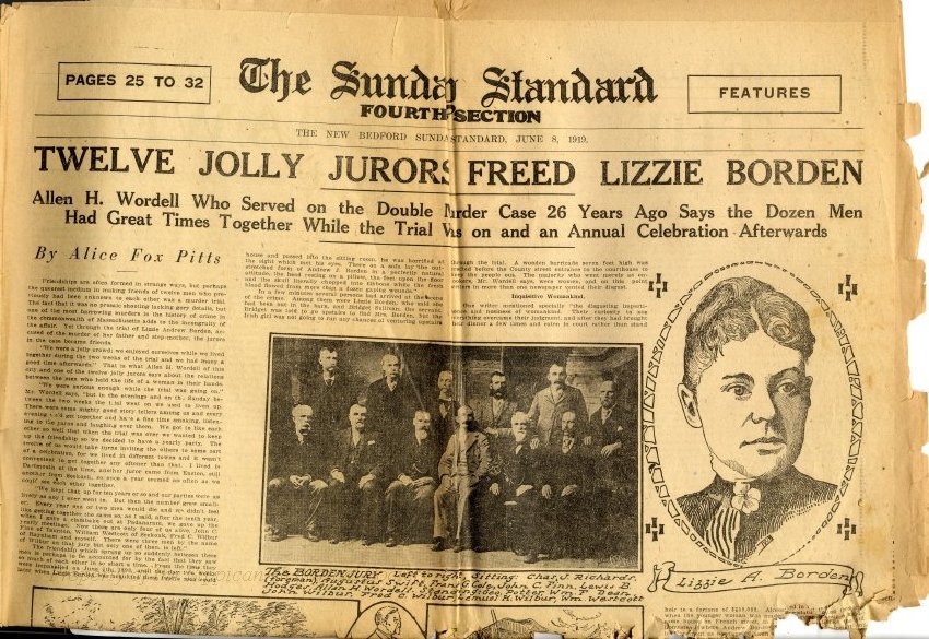 Investigación Policial Sobre Lizzie Borden Lizzie Borden On Deadly