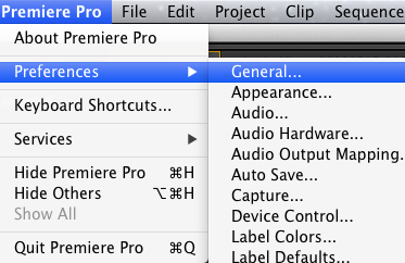 Premiere Pro Tip: Customizing Your Preferences - The Beat: A Blog by ...