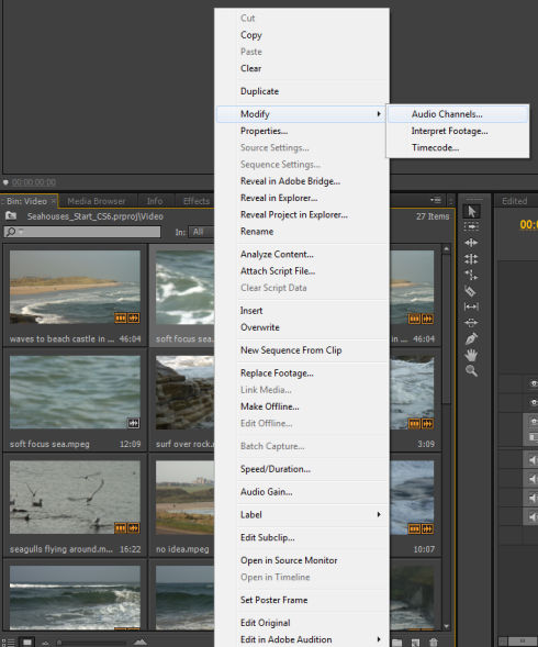 Splitting Stereo Audio Into Dual Mono In Premiere Pro The Beat A 