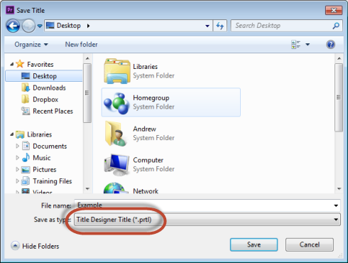 Premiere Pro Tip: One Title, Multiple Projects - The Beat: A Blog by ...