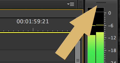 Power Tip: Horizontal Audio Meters in Premiere Pro - The Beat: A Blog ...