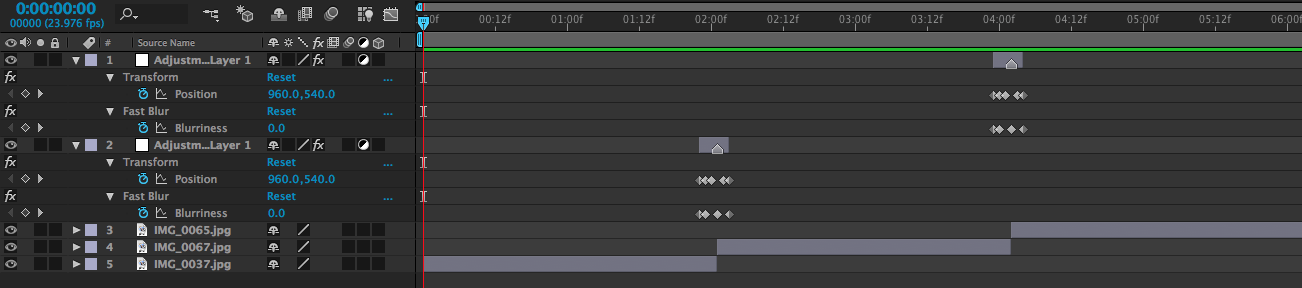 Creating a Slide Projector Transition in After Effects