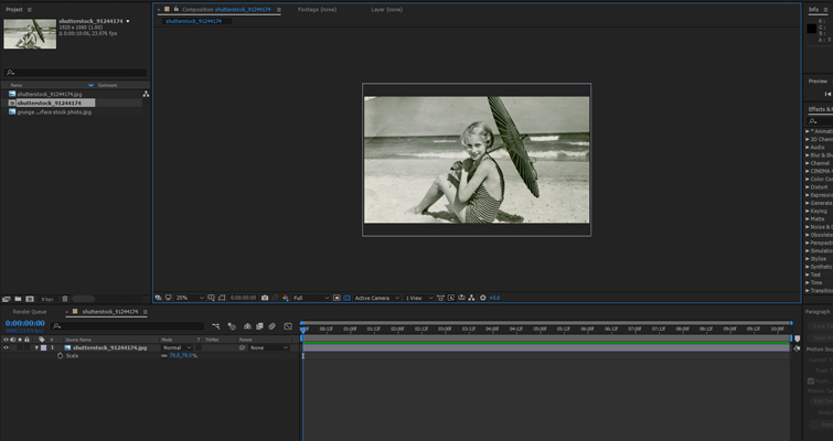 Enhance the Stills in Your Documentary with These Basic After Effects Tips