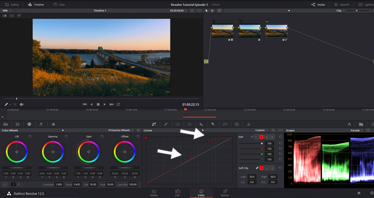 The Basics of Color Correcting with Curves