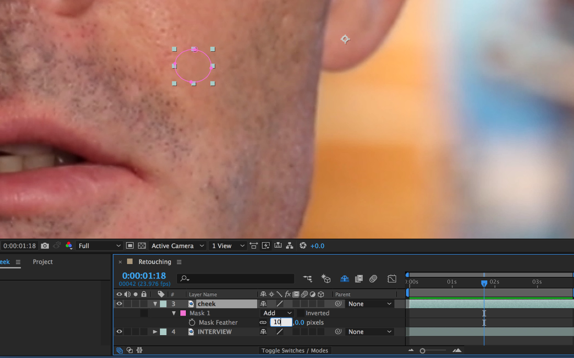How to Quickly Retouch Skin in Adobe After Effects