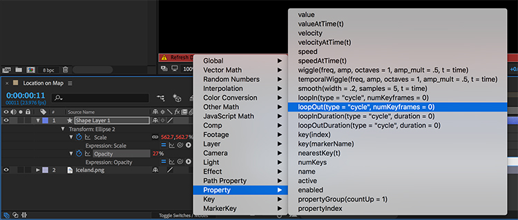 Video Tutorial How To Loop An Animation In Adobe After Effects