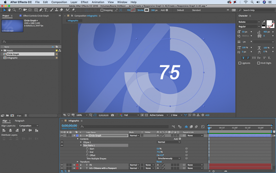 Video Tutorial: Create a Responsive Infographic in After Effects ...