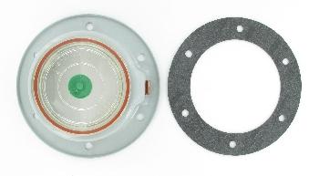 6-BOLT HUB OIL CAP STAMPED STEEL GRAY WITH PLUG AND MAGNETIC SIDE FILL