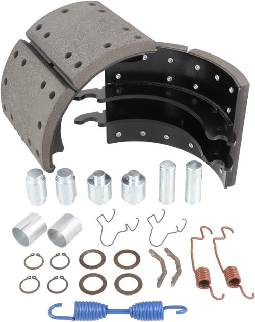 12.25" X 7.5" 23K RELINED BRAKE SHOE KIT