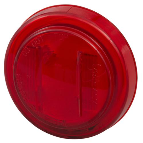 CLR/MKR LAMP 2.5" RED SUPERNOVA LED PC RATED