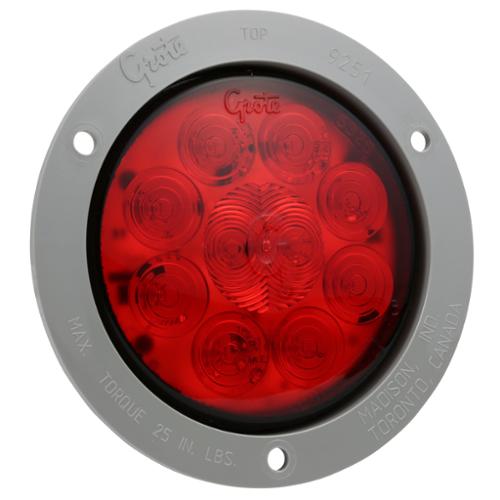 STT LAMP 4" RED SUPERNOVA LED 10 DIODE W